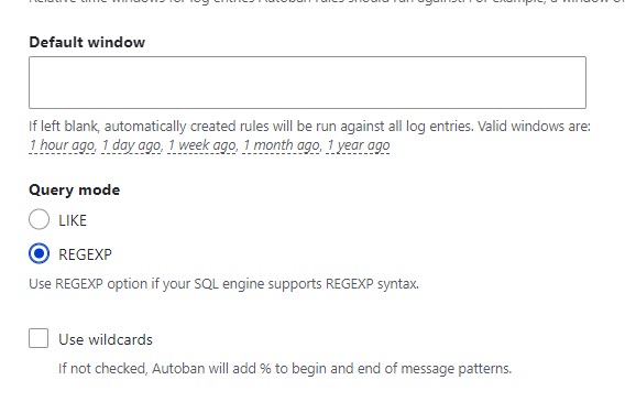 Correct message pattern usage and AutoBan Banned IP Log? [#3421295] | Drupal.org